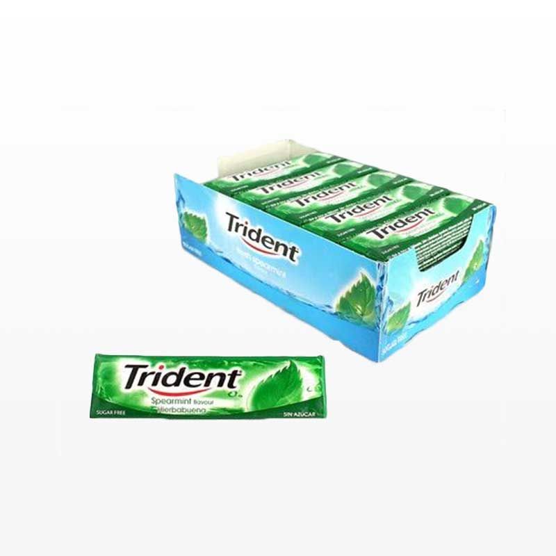 Chicles Trident Stick Clorofila 24 paquetes - FiestasMix