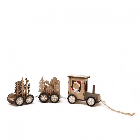 Tren Madera 52 Cms - FiestasMix