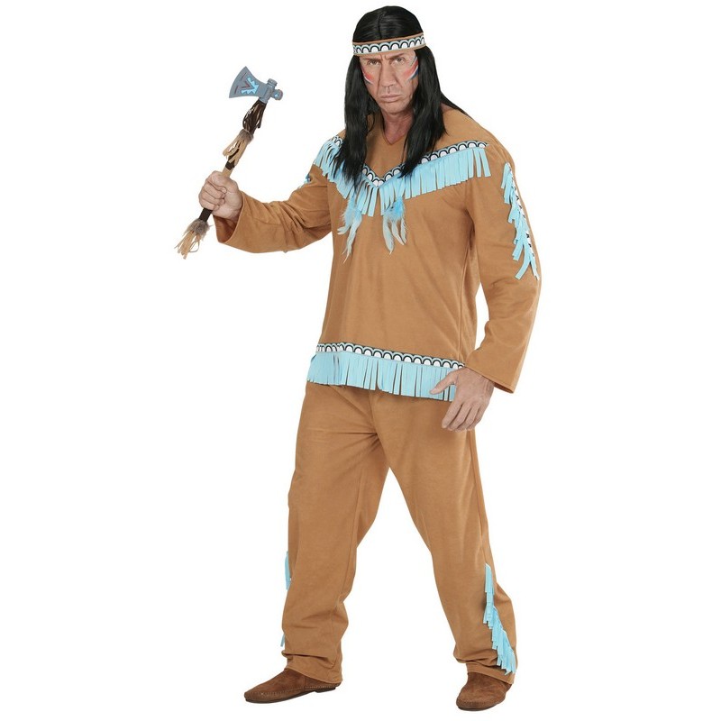 Disfraz de Indio Apache para Hombre - FiestasMix