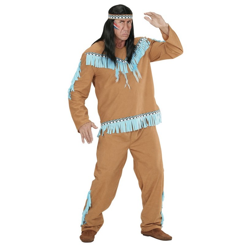 Disfraz de Indio Apache para Hombre - FiestasMix