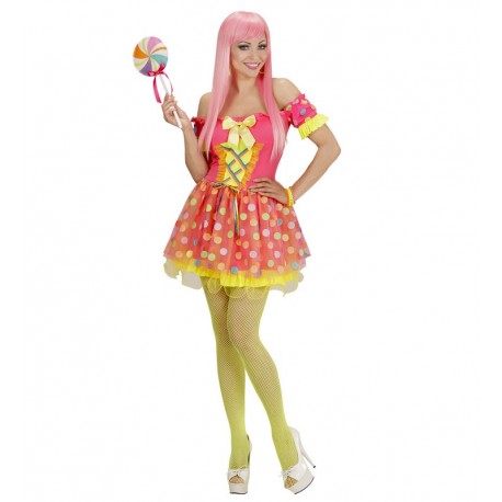 Disfraz de Candy Girl para Mujer - FiestasMix