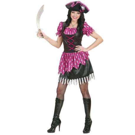 Disfraz de Bucanera Chic para Adulto - FiestasMix