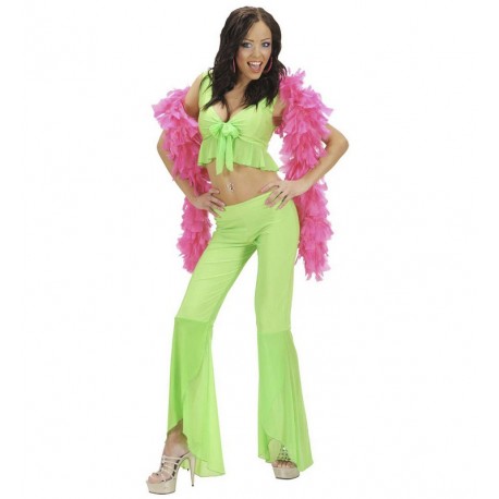 Disfraz de Samba Verde para Mujer - FiestasMix