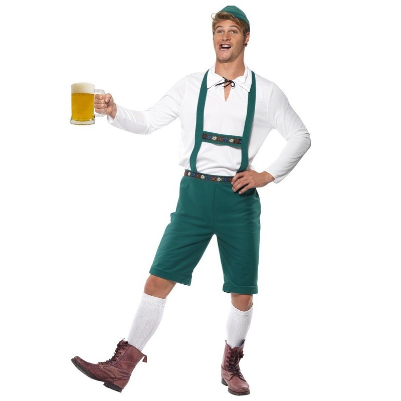 Disfraz Oktoberfest Verde - FiestasMix