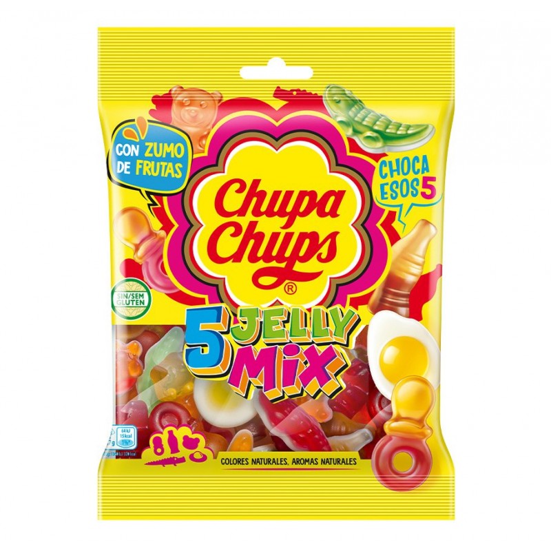 Chupa Chups Jelly Mix Chupa Chups 150 gr - FiestasMix