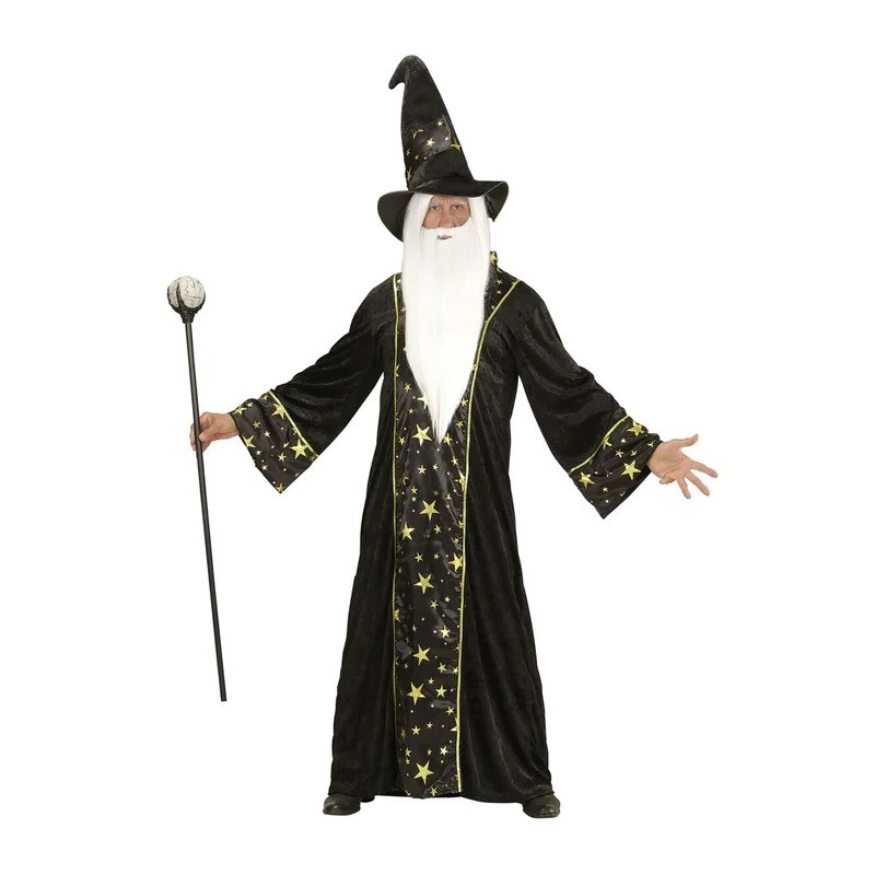 Disfraz de Mago Fantasy - FiestasMix