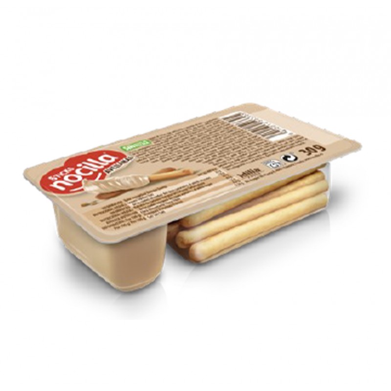 Nocilla Sin Aceite de Palma Stick Avellana 30 gr - FiestasMix