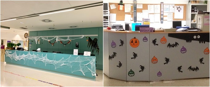 Ideas Decoración Hospital Halloween - Como Adornar Clínica