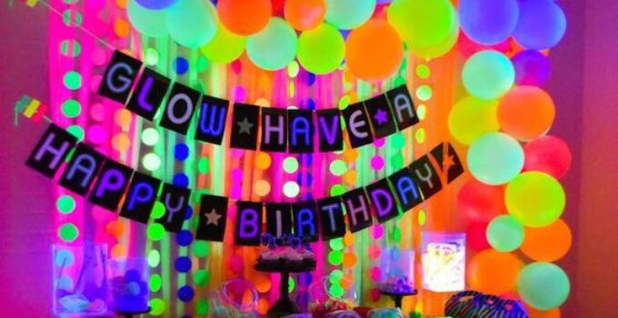 Ideas Fiesta Fluorescente Neón - Como Decorar con Adornos que Brillen ...